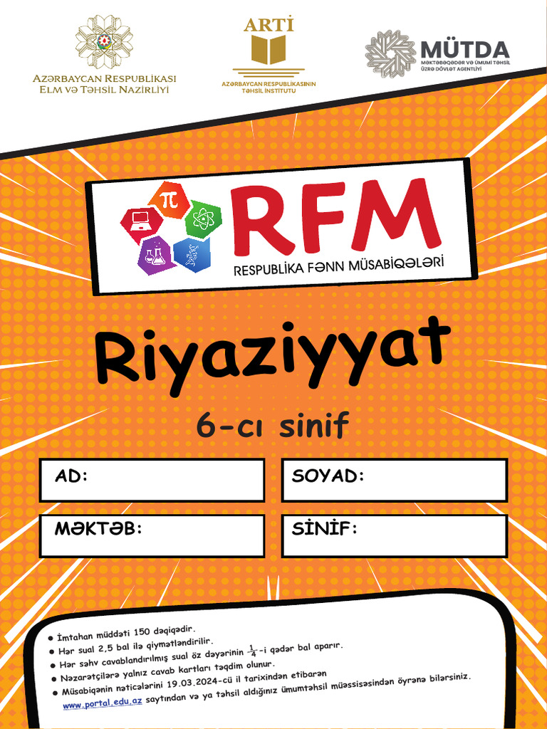 Riyaziyyat 6 Az | PDF