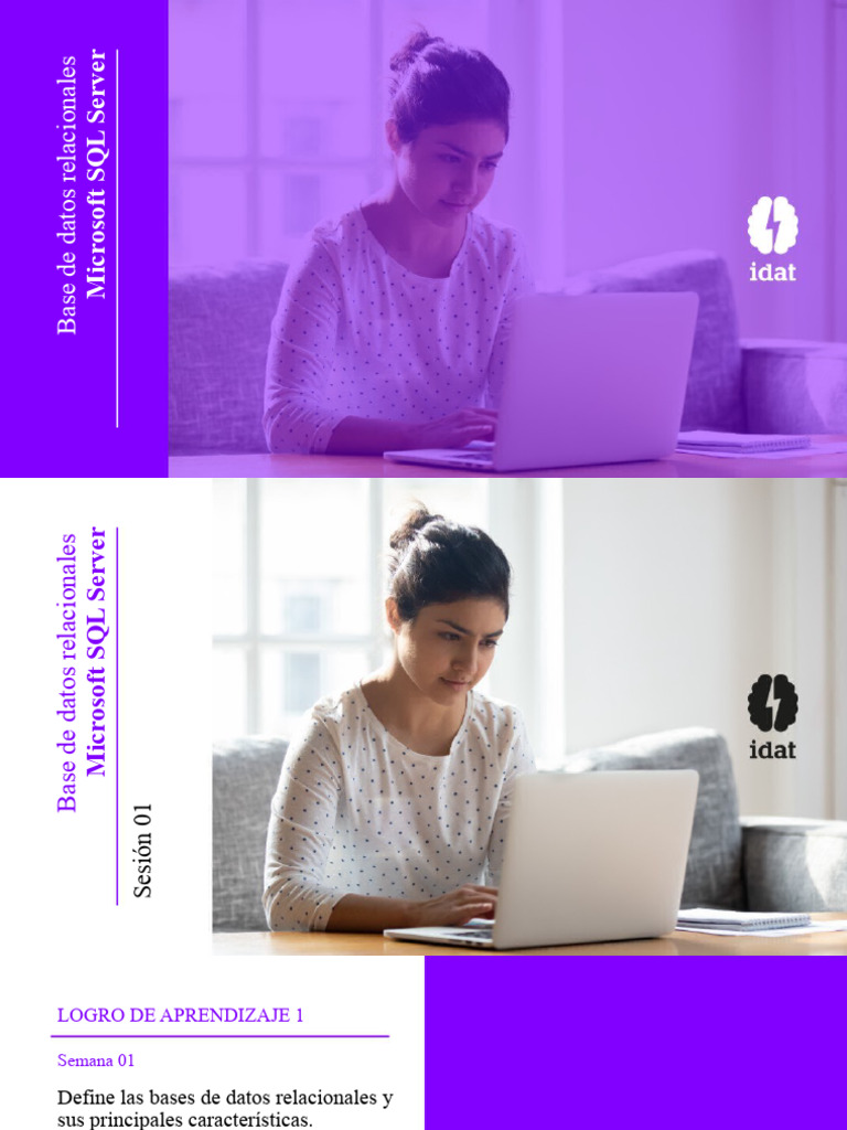 Guia de Clases - Sesión 1 | PDF | Servidor SQL de Microsoft | SQL