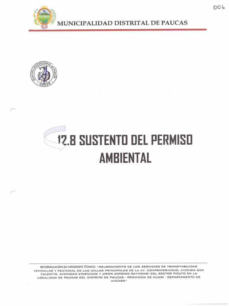 Sustento+del+permiso+ambiental 20231103 175957 150 | PDF