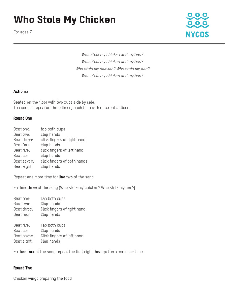 Who Stole My Chicken Game Guide | PDF
