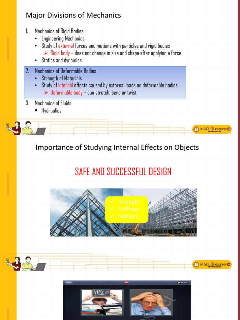 Lesson I - SIMPLE STRESS - Part I | PDF | Stress (Mechanics) | Strength ...
