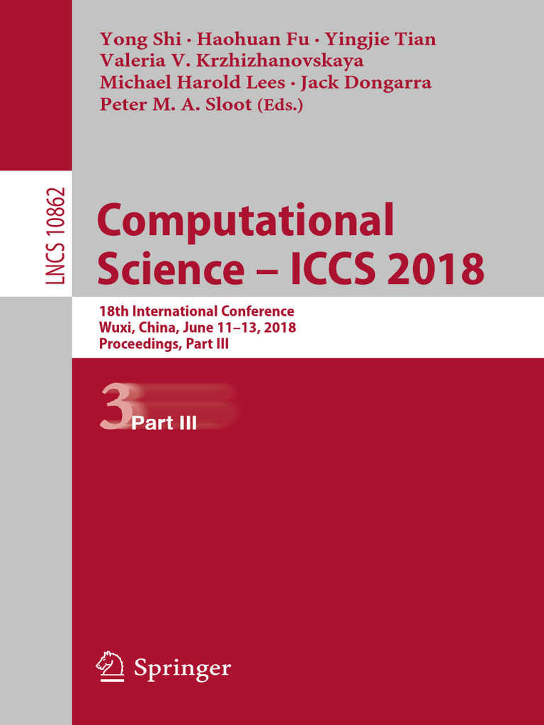 Computational Science Iccs 2018 2018 2 | PDF | Fluid Dynamics ...