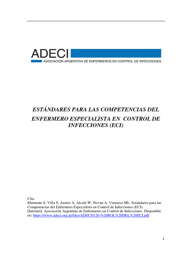 4 - ROL DEL ECI | PDF | Seguridad del paciente | Calidad (comercial)