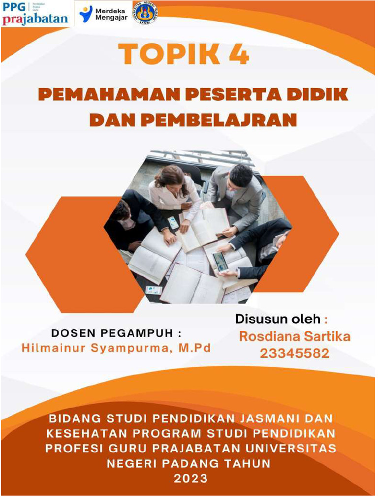 Topik 4 Elaborasi Pemahaman (Pemahaman Peserta Didik) | PDF | Karier & Perkembangan ...