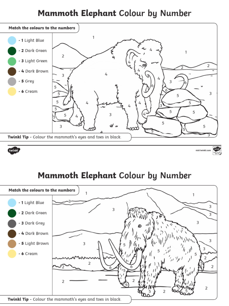 Color by Number | PDF | Color | Blue