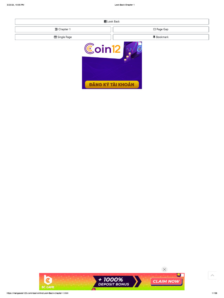 Look Back Chapter 1 | PDF