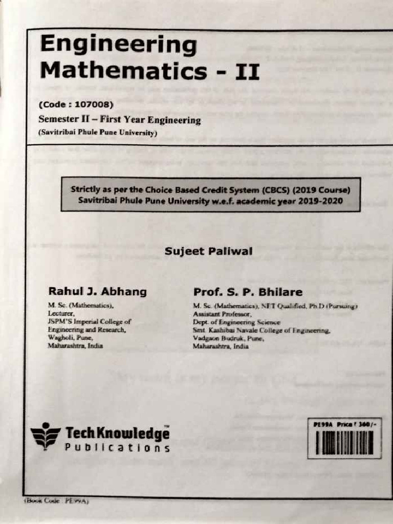 M II (Tech Knowledge Publication BOOK) | PDF