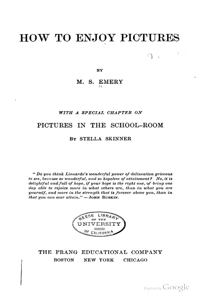 How to Enjoy Pictures | PDF | Pleasure | Wound