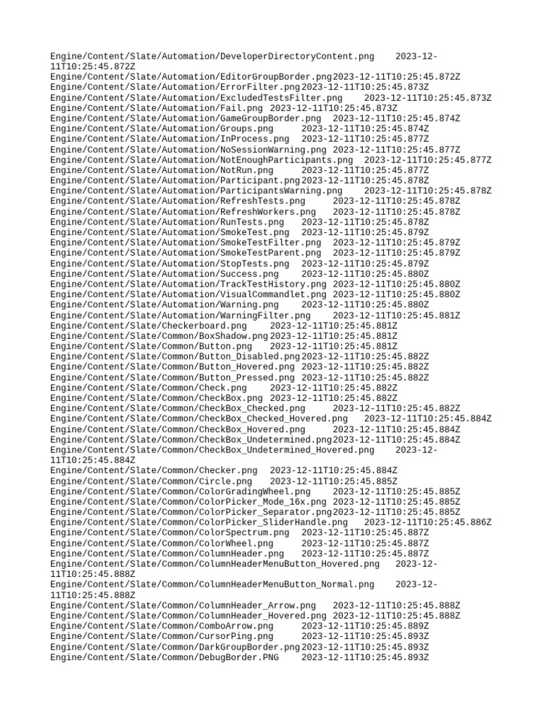 Manifest UFSFiles Win64 | PDF