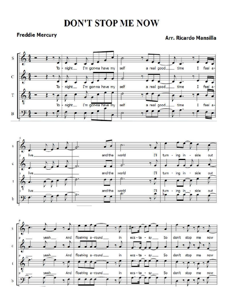 Dont Stop Mansilla | PDF