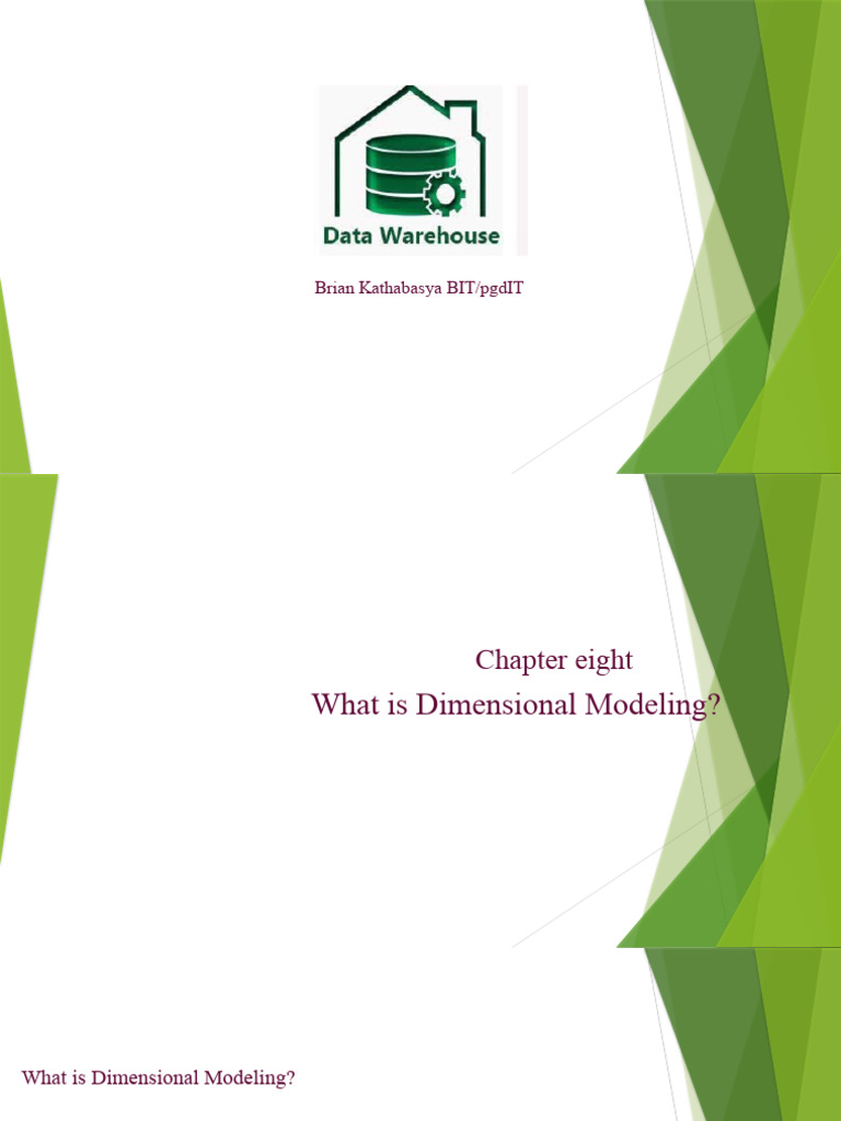 Chapter Eight | PDF | Table (Database) | Data Warehouse