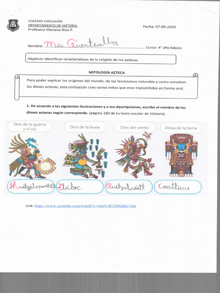 Dioses Aztecas 136 | PDF