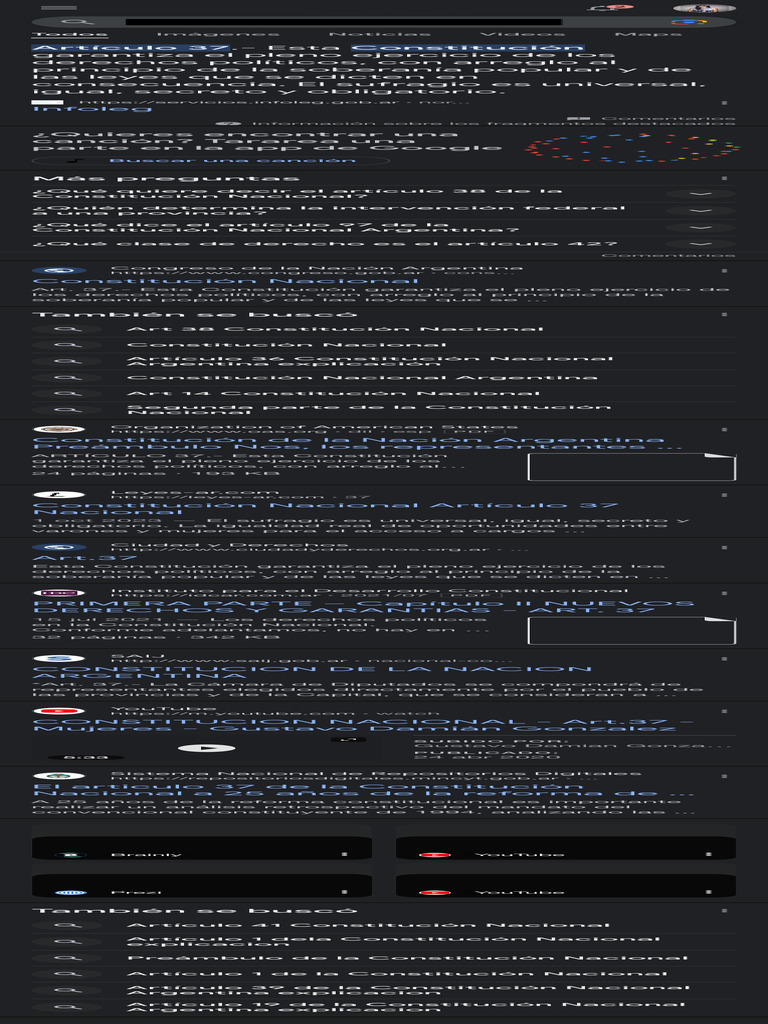 Articulo 37 Constitucion Nacional - Buscar Con Google | PDF ...