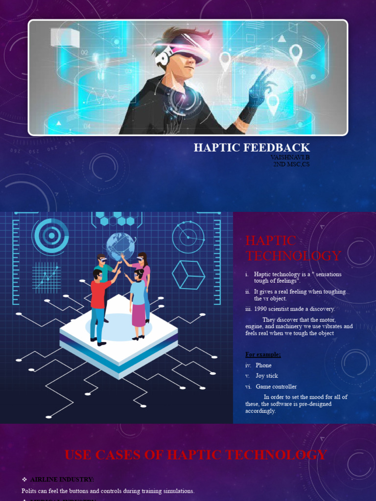 Haptic | PDF | Computing | Design