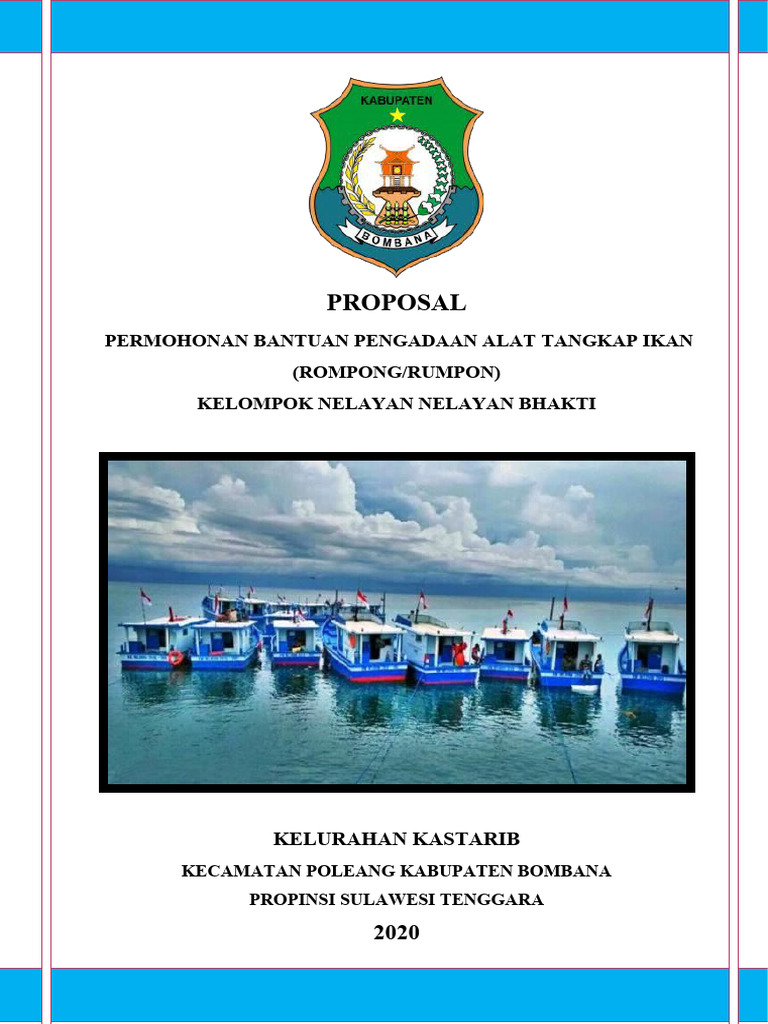 Proposal Bantuan Rompong Nelayan Bhakti | PDF