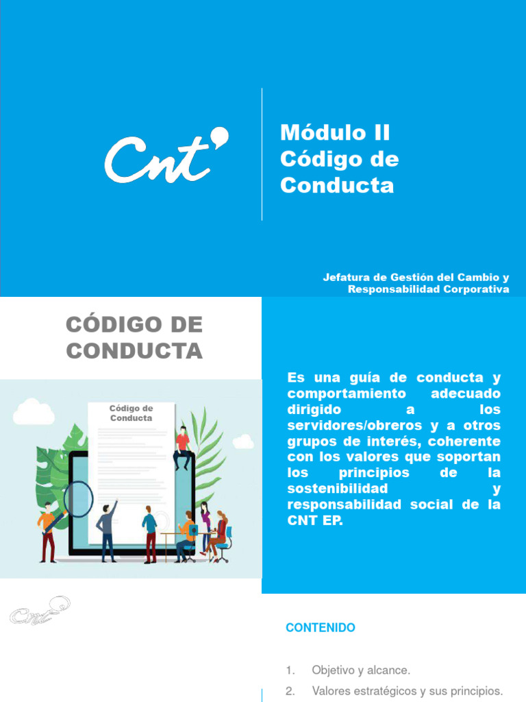 CODIGO DE CONDUCTA | PDF | Desarrollo sostenible | Business