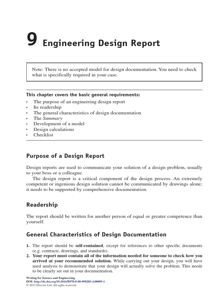 engineering_design_report | PDF | Engineering Design Process | Engineering