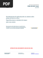 Iso-1461-2022 (Esp) | PDF | Revestimiento | Zinc