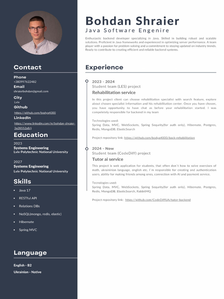 CV_java_specialist | PDF