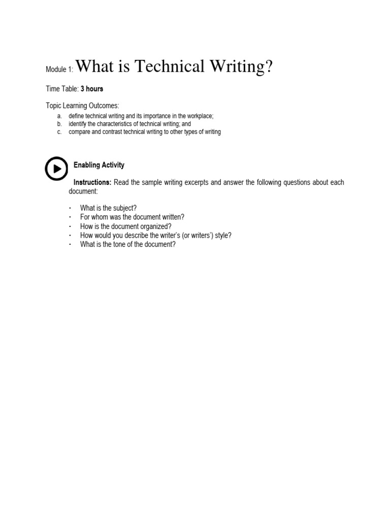 Module 1 Download Free Pdf Essays Writing