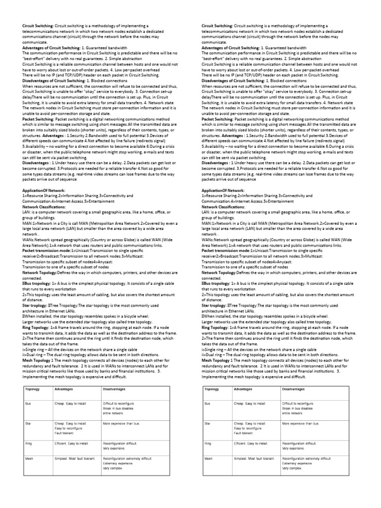 CNet | Download Free PDF | Network Topology | Computer Network