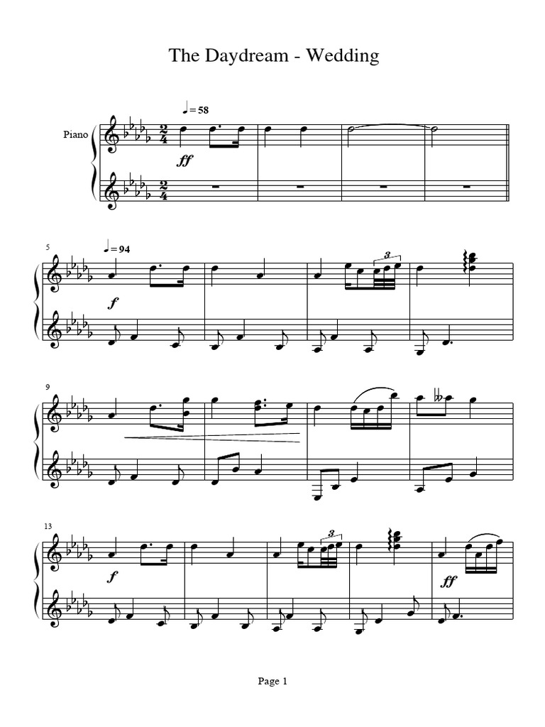 The Daydream Wedding | PDF