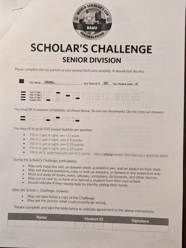 Scholar'S Challenge: Regiona | PDF | Earth