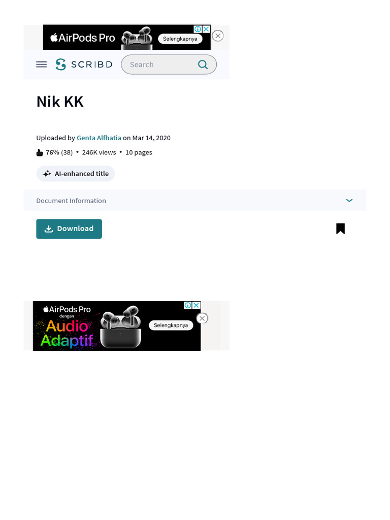 Nik KK - PDF | PDF