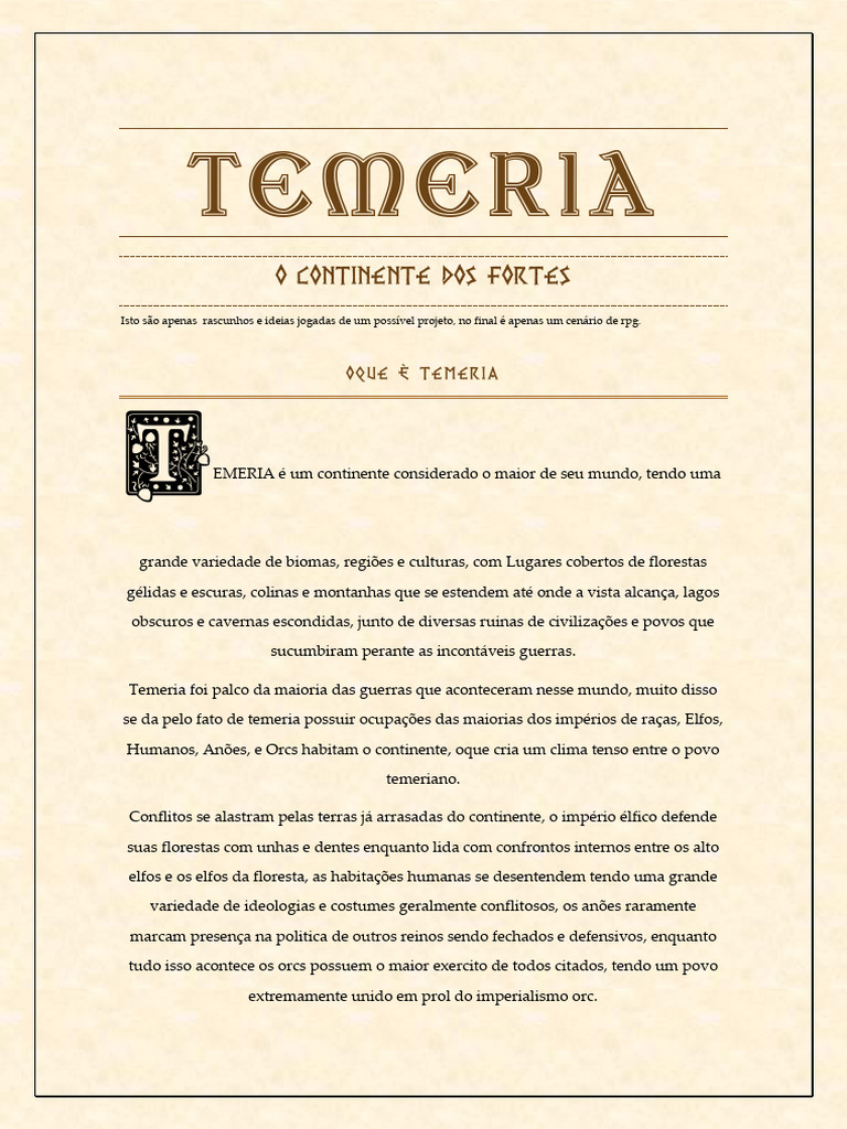 TEMERIA | PDF