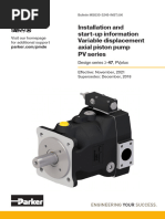 Parker Pvplus Installation Manual | PDF | Pump | Horsepower