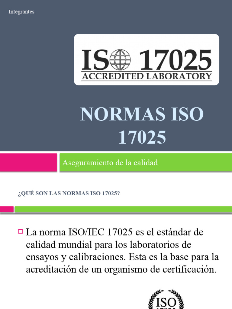 Aseguramiento Iso 17025 | PDF | Calibración | Laboratorios
