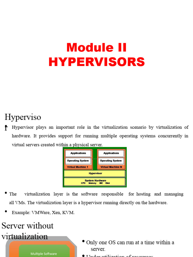 Hypervisors: Types and Benefits | PDF | Virtual Machine | Virtualization