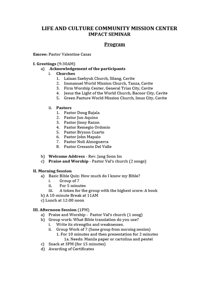 Impact-Seminar-Program | PDF