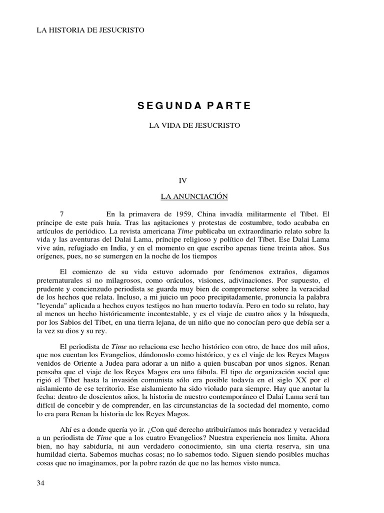 La Historia de Jesucristo 02 | PDF | María, madre de Jesús | Jesús