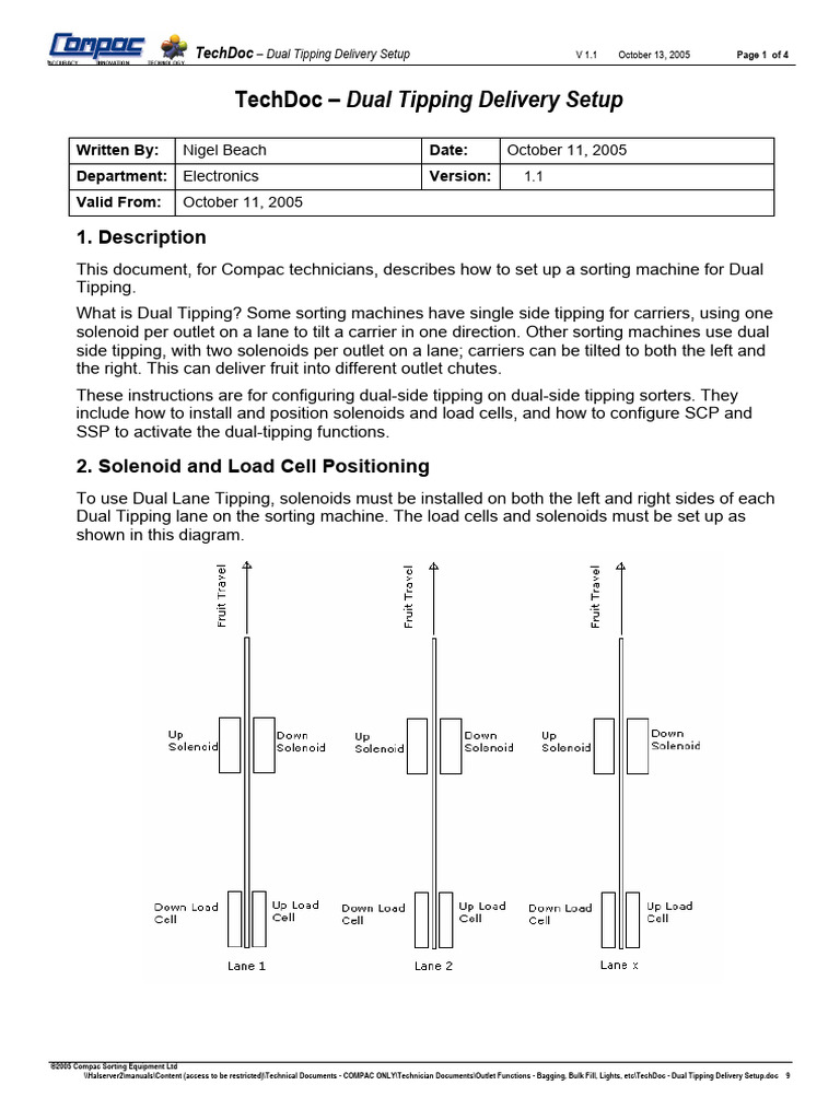 Dual Tipping Delivery Setup | PDF | Software Engineering | Software
