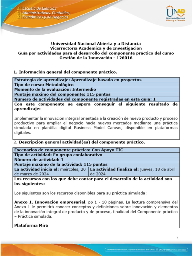 Guía para El Desarrollo Del Componente Práctico y Rúbrica de Evaluación - Unidad 2 - Fase 3 ...