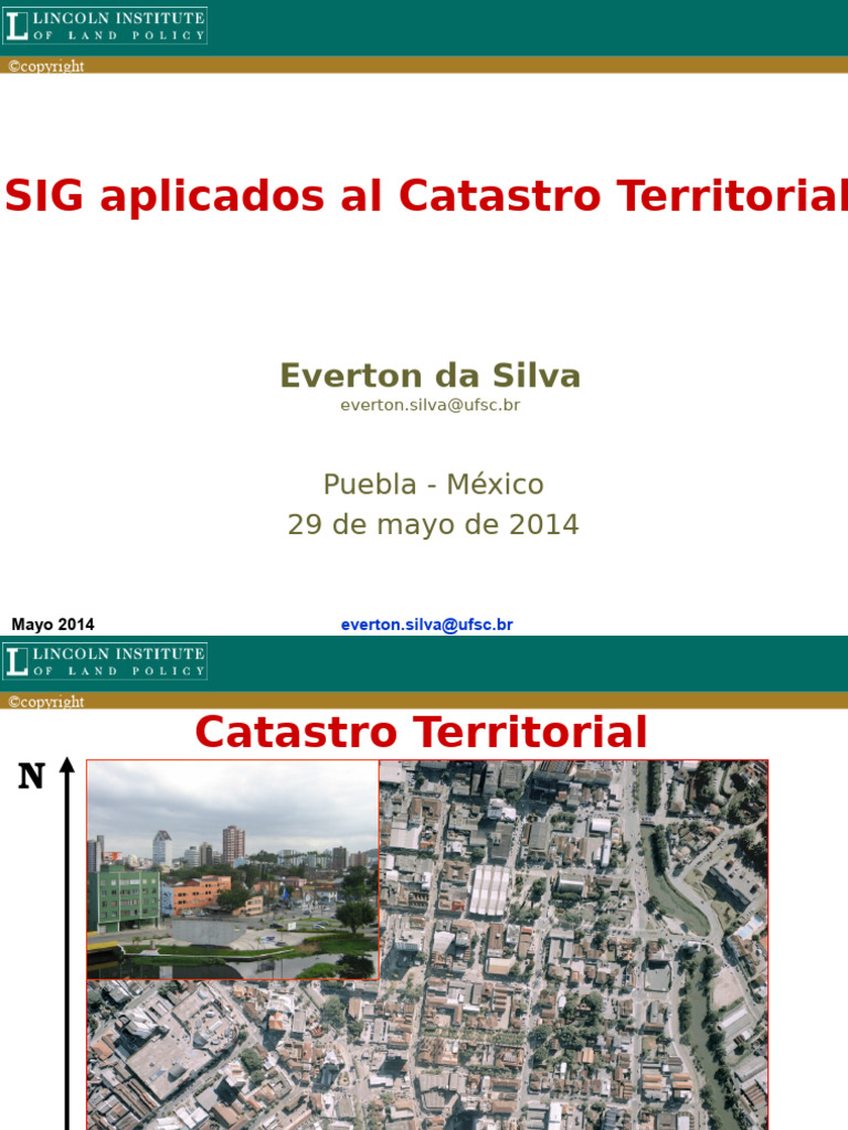 SIG Catastro Territorial Puebla | PDF