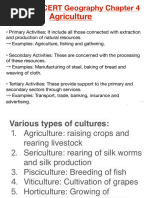 Chapter 3 Agriculture Class 8 Notes | PDF | Agriculture | Crops