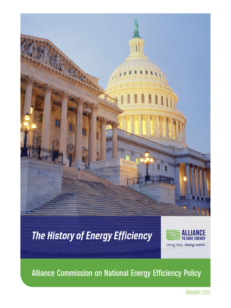 U.S. Energy Efficiency Policy History | PDF | Efficient Energy Use ...