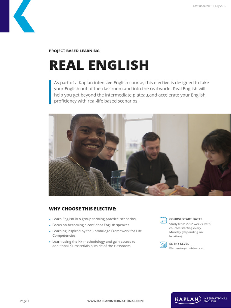 Course Real English | PDF | English Language | Learning