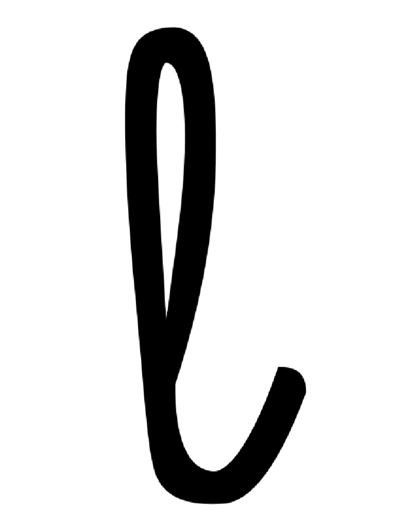 Letra L | PDF