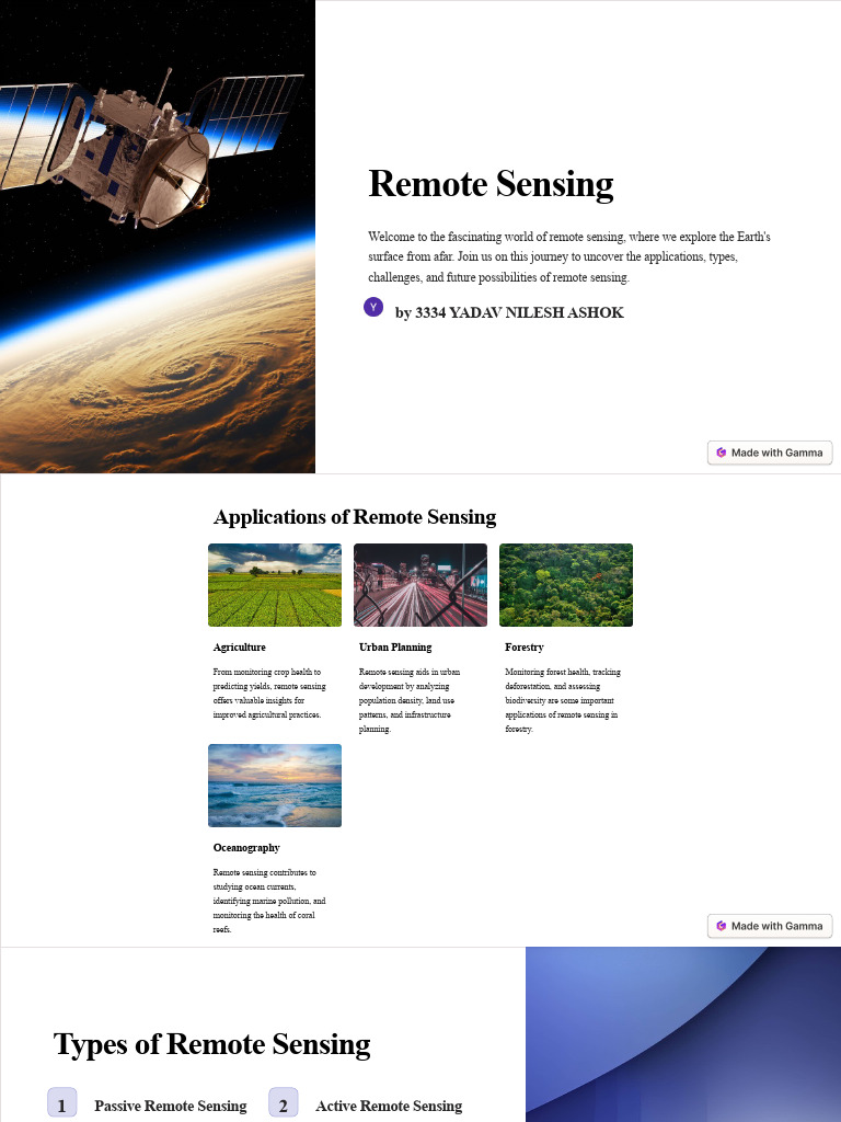 Remote Sensing | PDF | Remote Sensing | Lidar