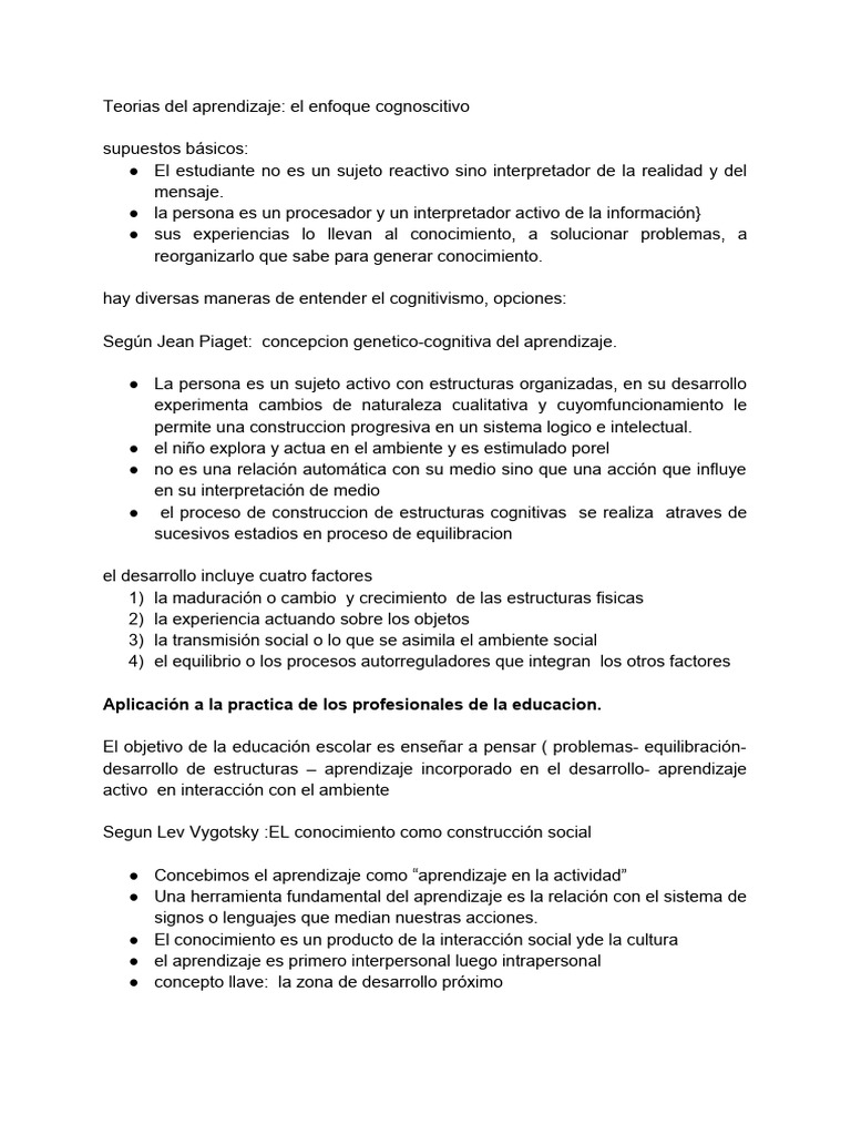 Educa Apunte | PDF | Aprendizaje | Mente