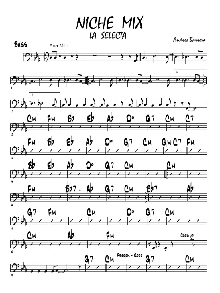 Niche Mix - 007 Bass | PDF