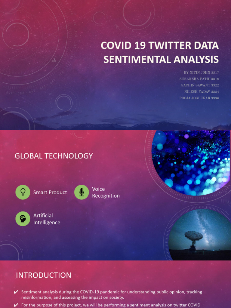 Covid19 Twitter Sentiment Analysis | PDF | Data Analysis | Machine Learning