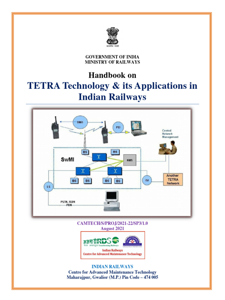 Handbook On TETRA Technology & Its Applications | PDF | Channel Access ...