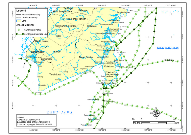Peta Jalur Migrasi Biota | PDF