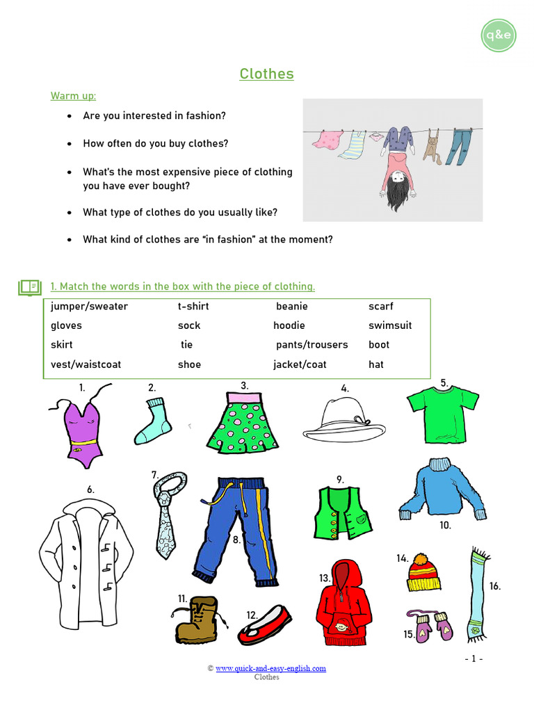 Clothes SV A2 | PDF | Clothing | Human Appearance