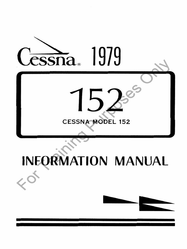 1979 Cessna 152 POH | PDF
