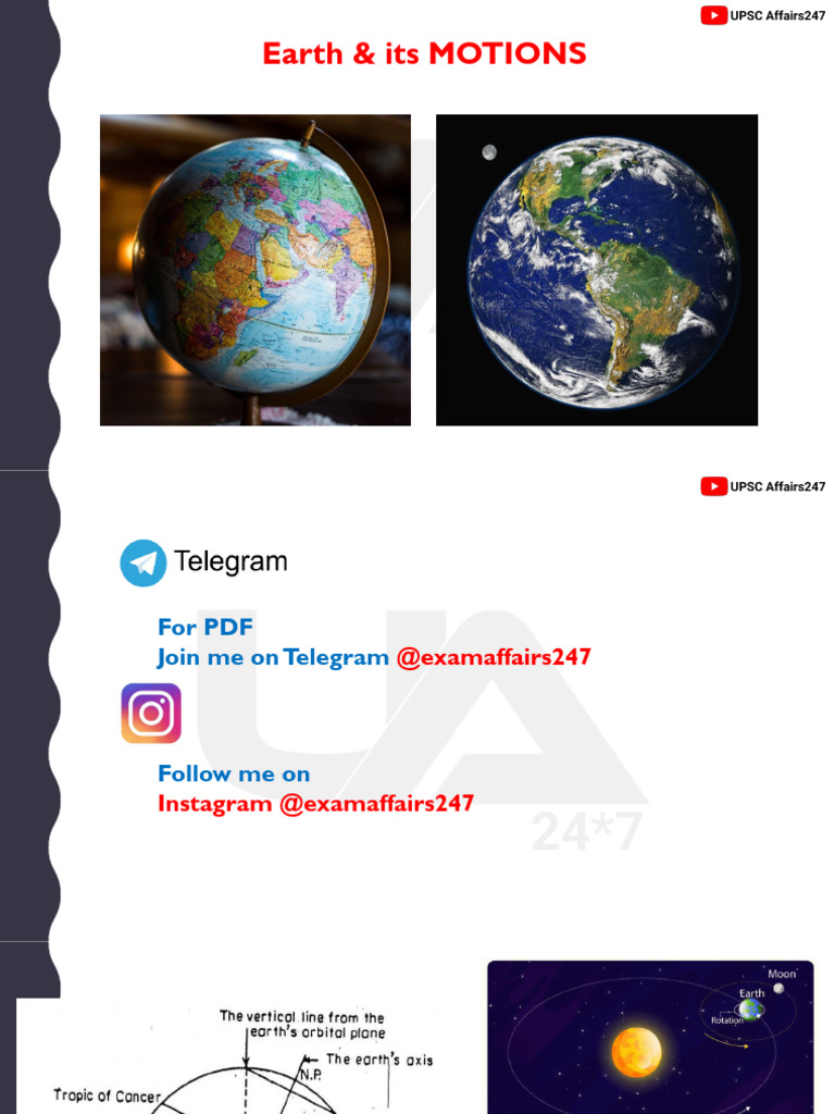 earths motion (1) | PDF | Earth | Rotation